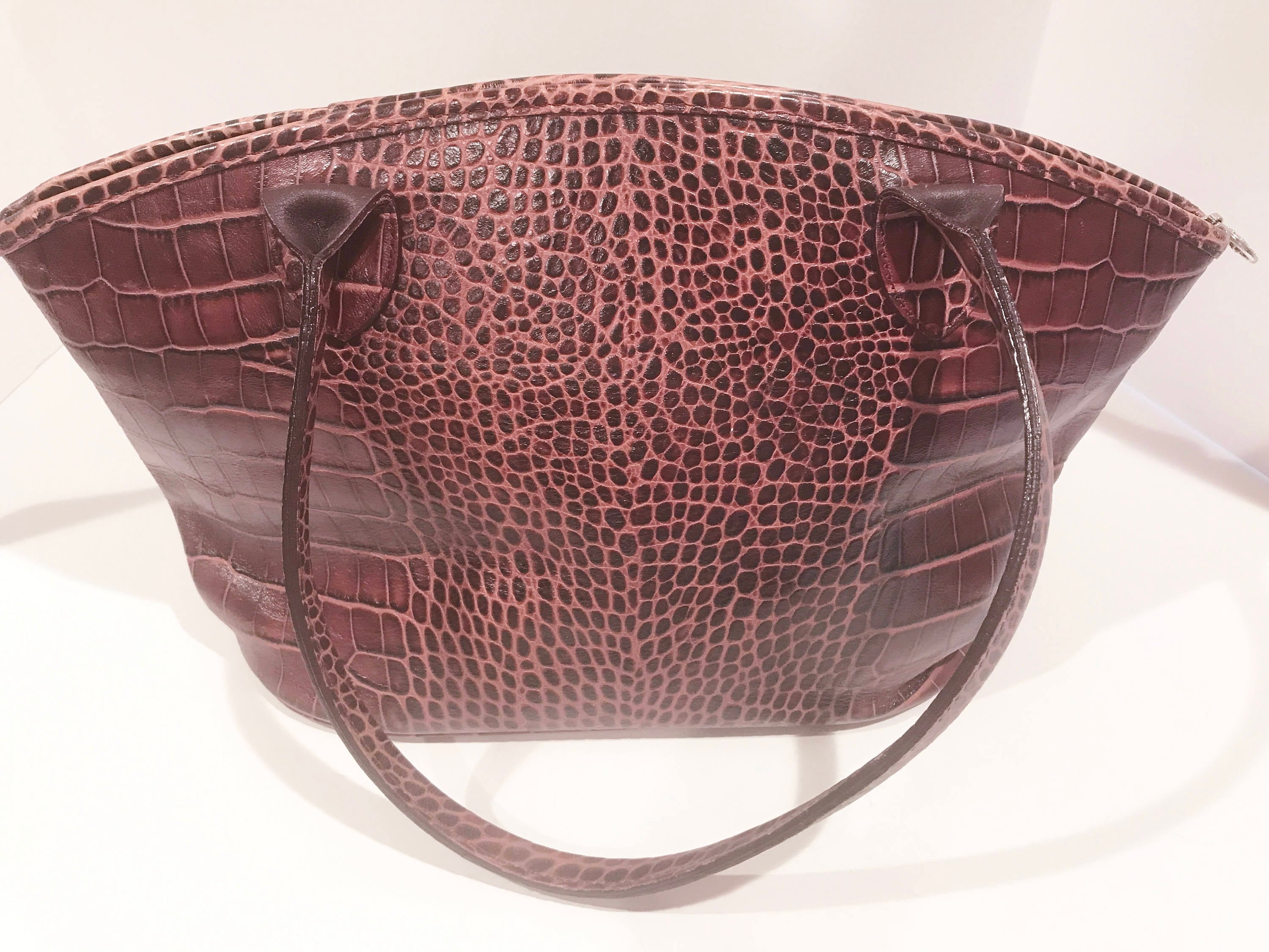 Authentic Longchamp Bag, Mahogany Brown Longchamp, French Handbag ...