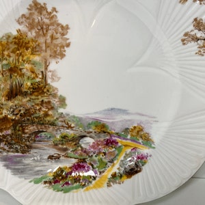 Shelley 9 Inch Plate, Heather Pattern, Shelley China, Heather Plate ...