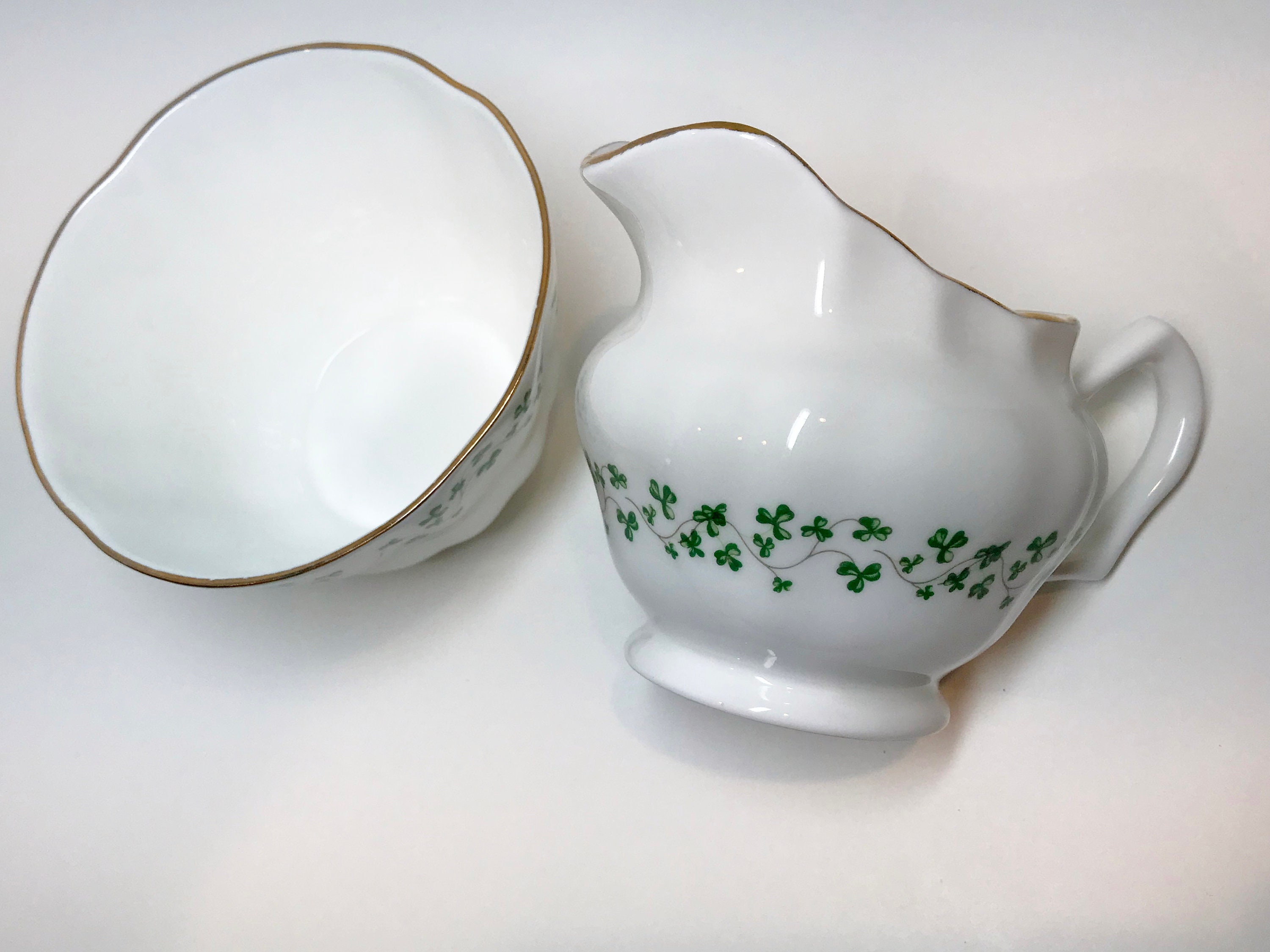 Royal Tara Sugar Bowl and Creamer, Royal Tara Creamer and Sugar, Irish ...