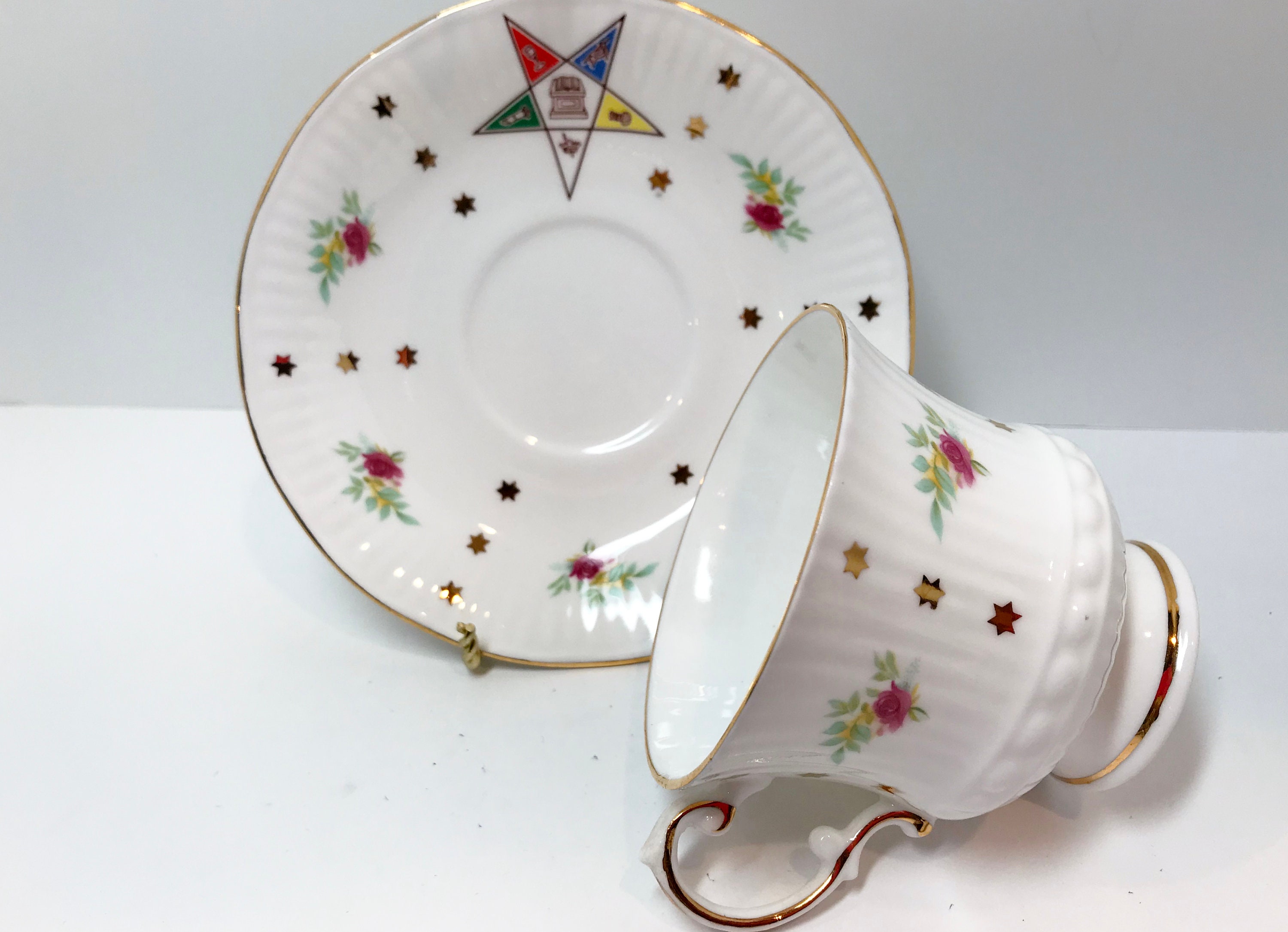 Order of the Eastern Star Teacup, Elizabethan Tea Cup and Saucer ...