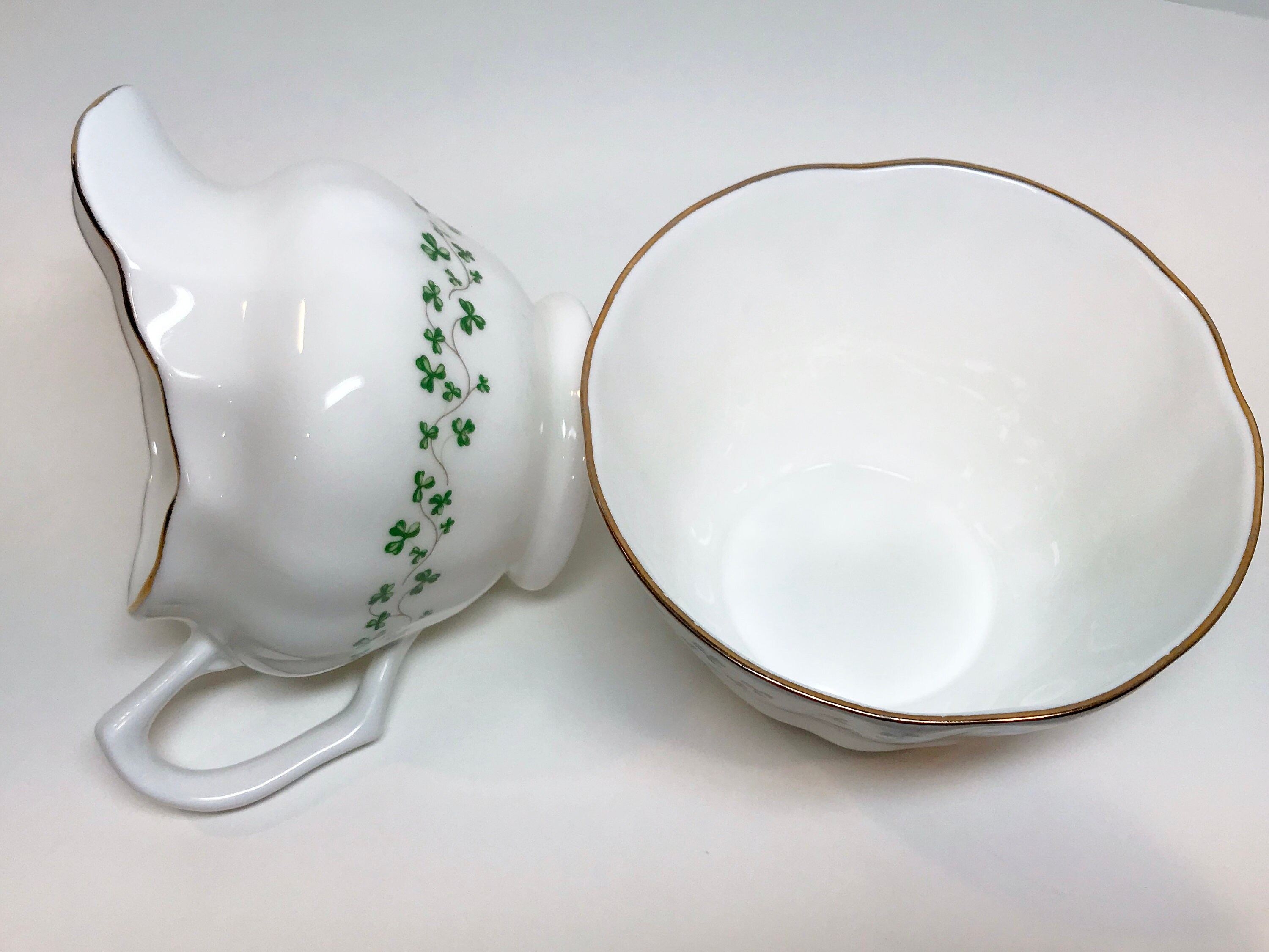 Royal Tara Sugar Bowl and Creamer, Royal Tara Creamer and Sugar, Irish ...