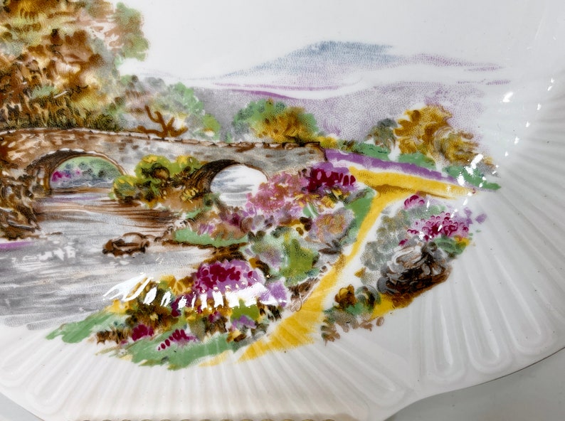 Shelley 9 Inch Plate Heather Pattern Shelley China Heather - Etsy