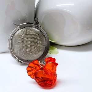 Darling Chicken Tea Infusers Array of Gorgeous Colors Chicken Loose Tea ...