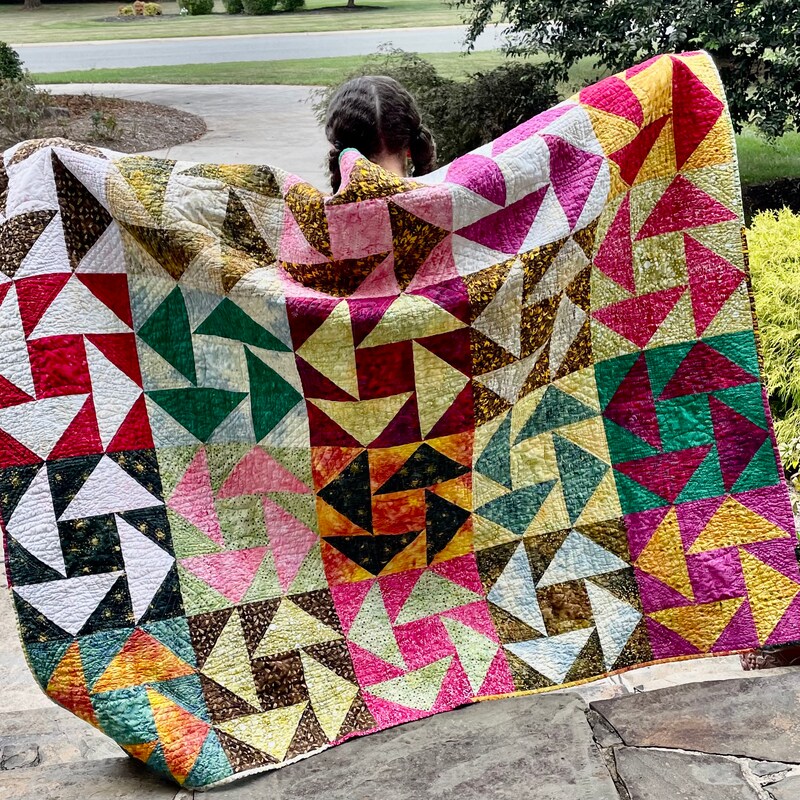 Batik Quilt Pattern - Etsy