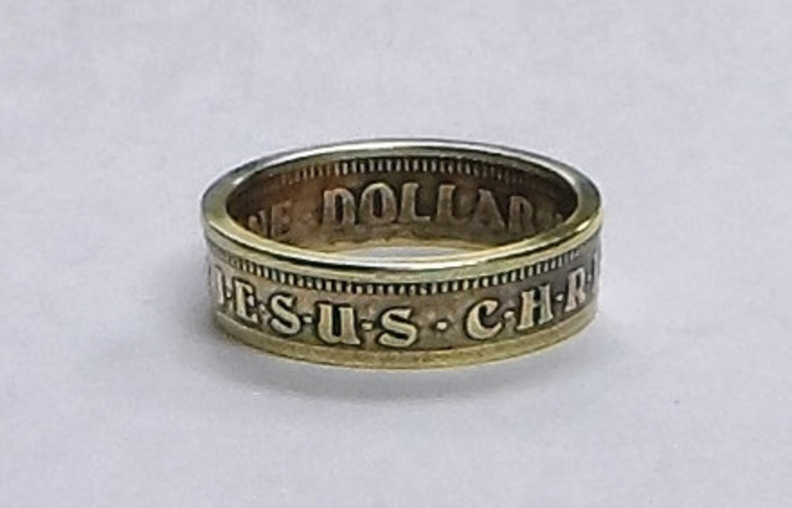 Sealed JESUS CHRIST Token Coin Ring Size 4-12 - Etsy