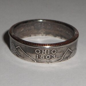 Sealed OHIO Us Quarter Coin Ring Size or Pendant - Etsy