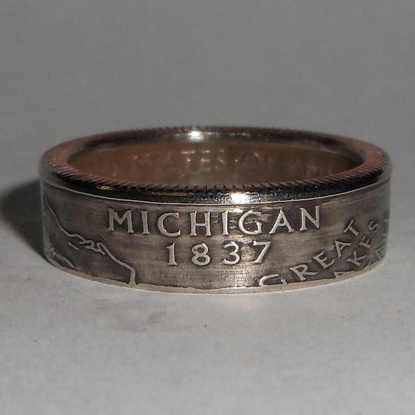 Mens Michigan Ring - Etsy