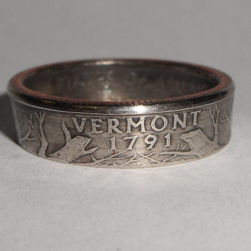 Vermont Silver Ring - Etsy