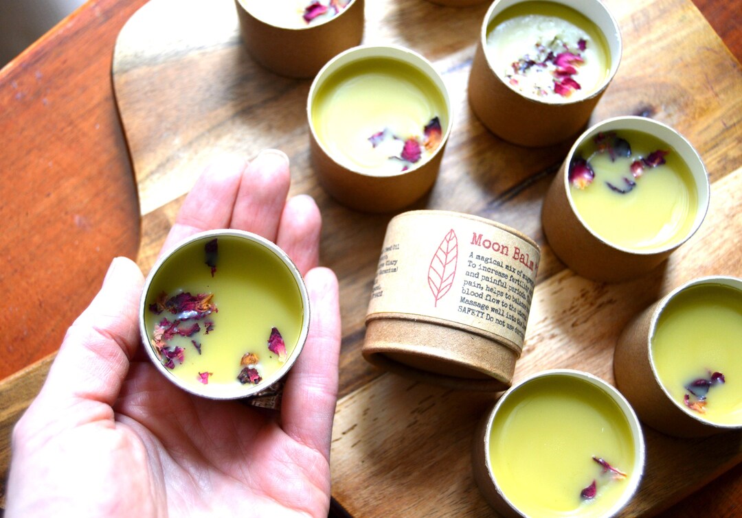 Mugwort Moon Balm: Organic Hormone Balance & Period Pain Relief ...