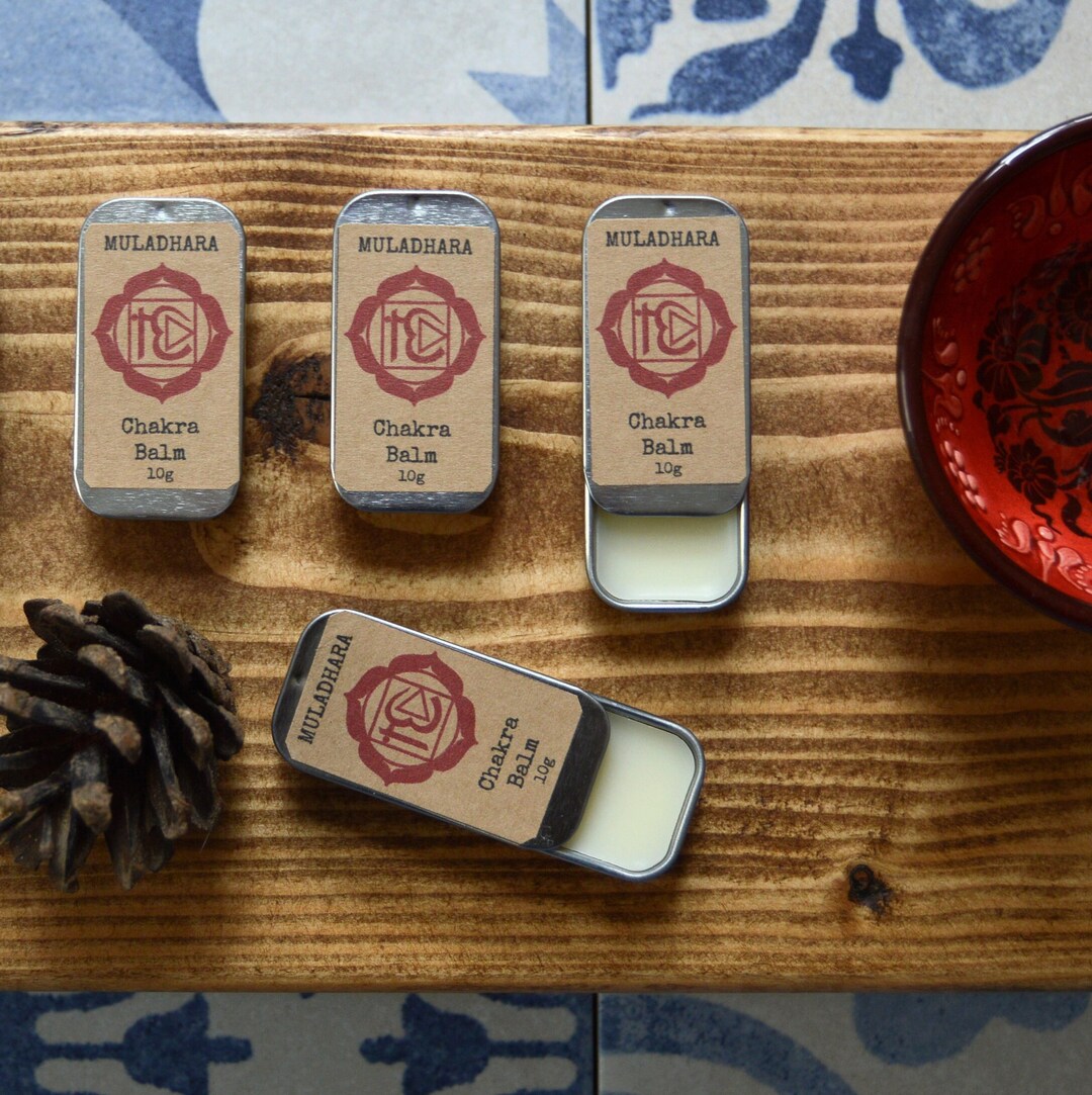 Muladhara Chakra Balm, Organic Grounding Meditation Balm, for Use on ...