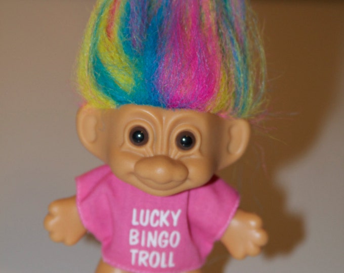 Lucky BINGO Troll Doll by Russ - Etsy
