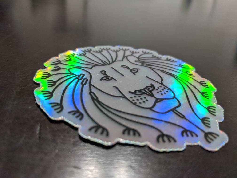 Dandylion Stickers Holographic - Etsy