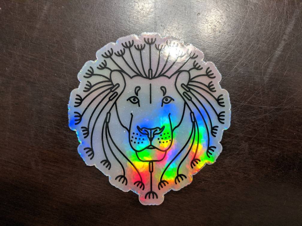 Dandylion Stickers Holographic - Etsy