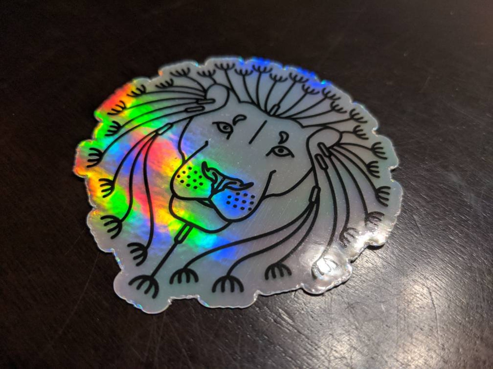 Dandylion Stickers Holographic - Etsy