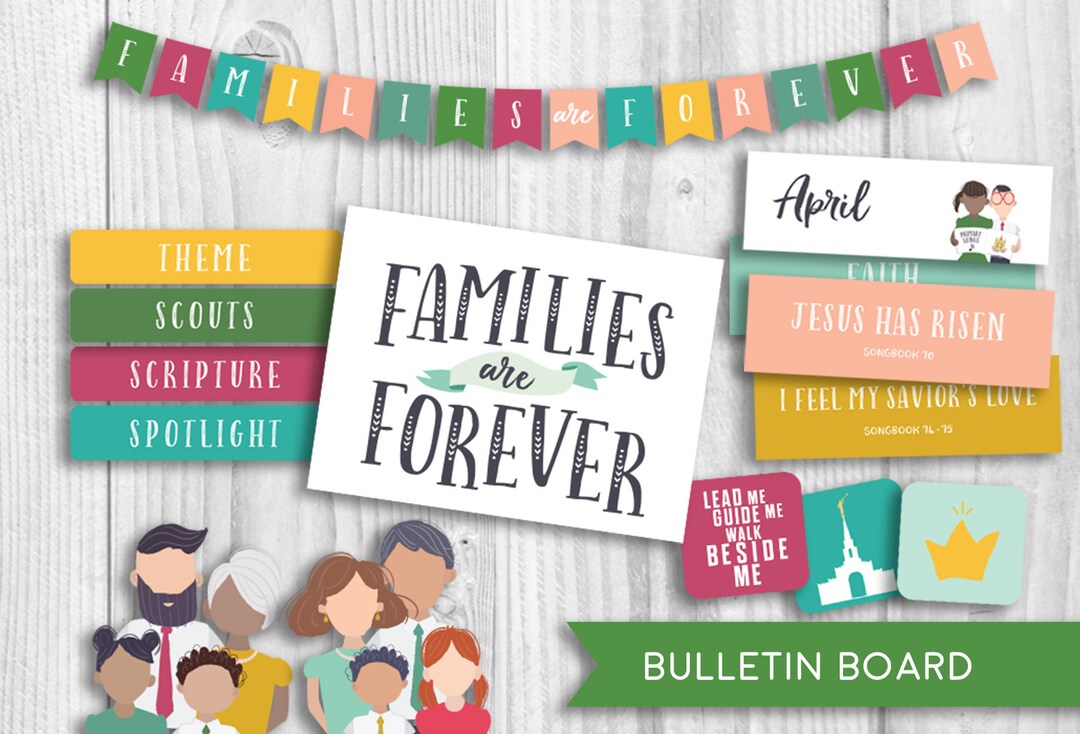 2019 Primary Theme BIG KIT LDS Presidency Helps Bulletin - Etsy