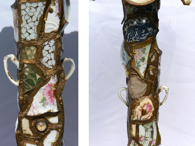 Beautiful and Detailed Memory Ware Pedestal Covered With Very - Etsy