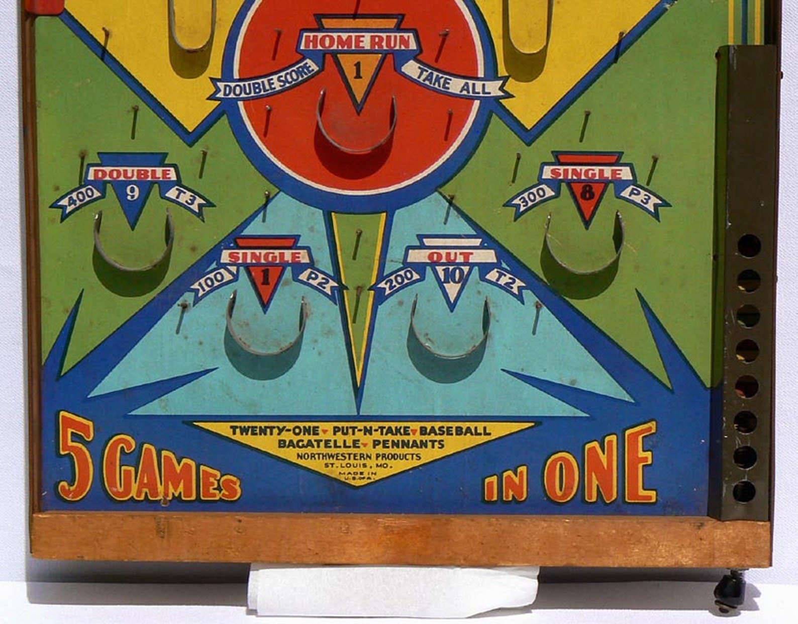 A Pinball Type Gameboard. Great Color and Graphics. - Etsy