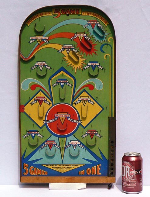 A Pinball Type Gameboard. Great Color and Graphics. - Etsy