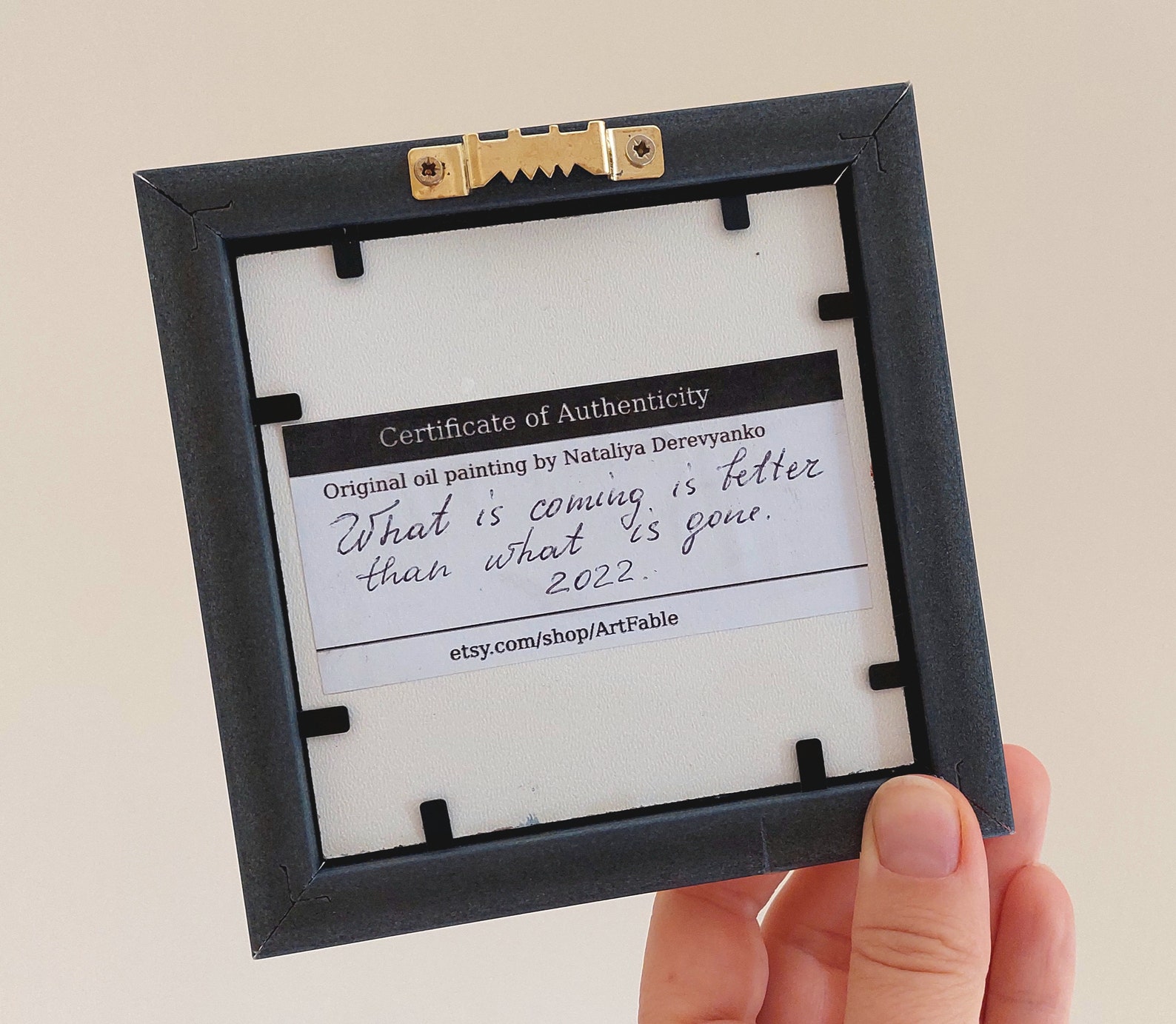 Red Rabbit Painting Original Framed 4x4 Small Painting Framed - Etsy