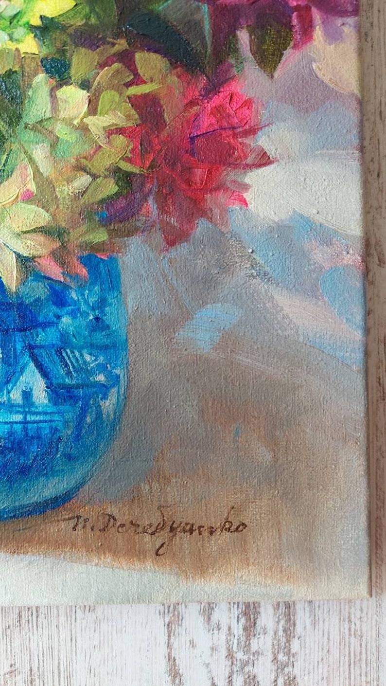 Extra Large Floral Oil Paintings on Canvas Original Hydrangea - Etsy