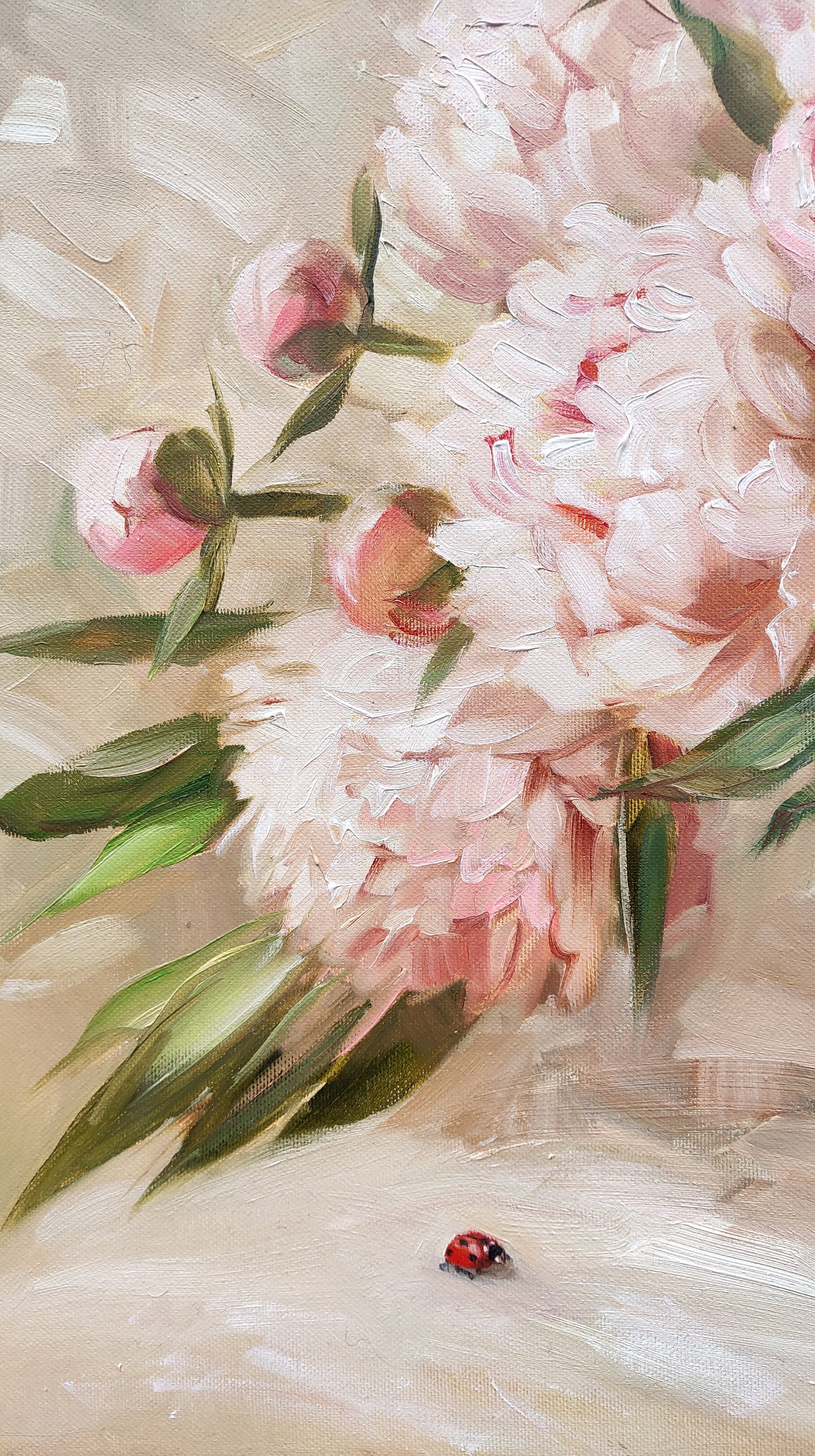 Peonies Painting Large Peony Painting Oil Floral Painting - Etsy