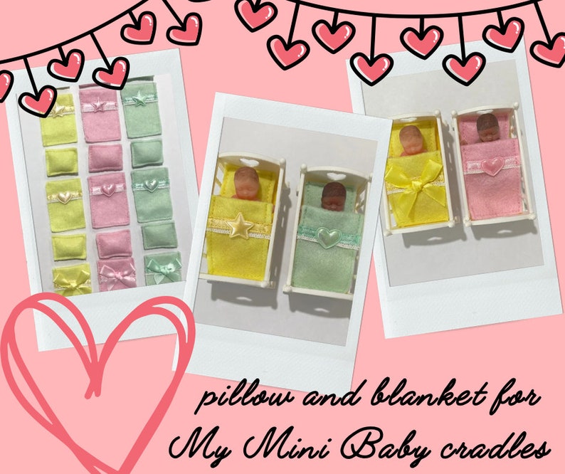 My Mini Baby, Zuru, Tiny Dolls, Micro Doll Accessories, 3 Dolls ...