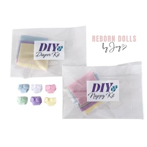 My Mini Baby Diapers, Dollhouse Nursery, Dollhouse Miniature Diapers ...