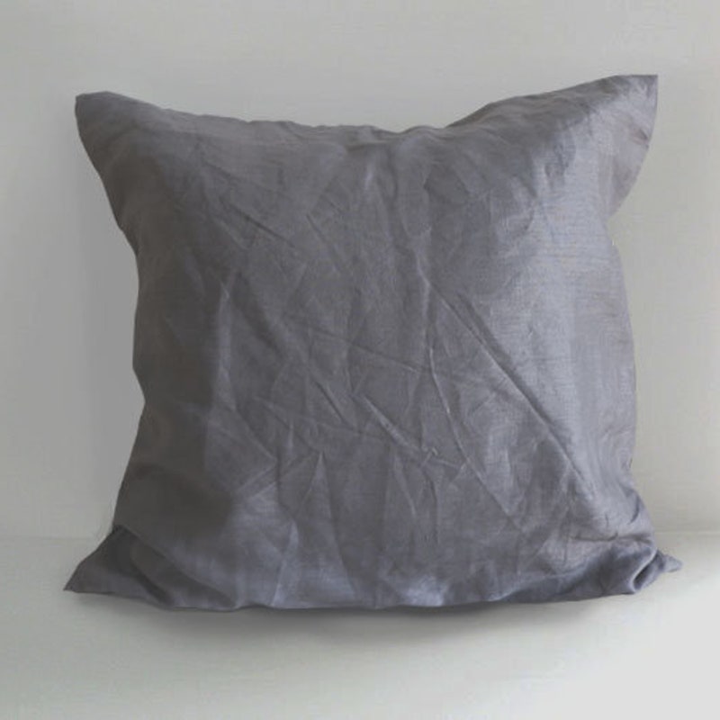 Grey Euro Sham - Etsy