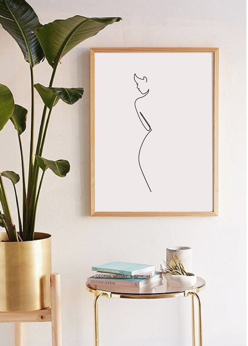 Body Sketch Line Drawing Print Body Figure Art Body Line - Etsy
