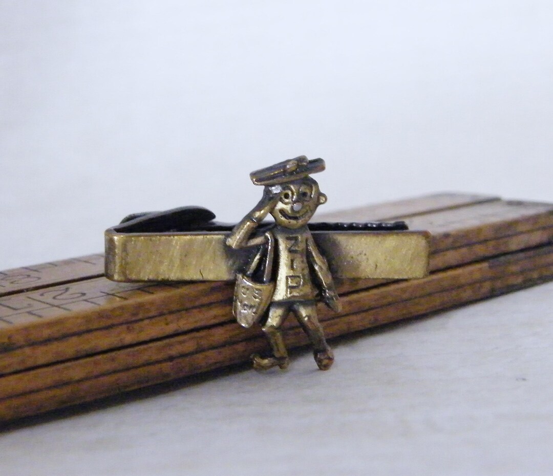 1960s Artcraft Mr Zip Code Figural Postman Mail Carrier Novelty Tie ...