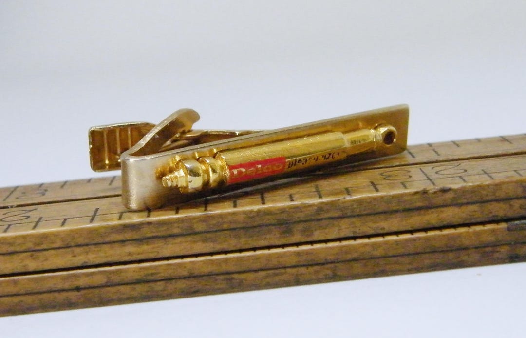 Vintage Delco Pleasurizer Tie Clip: Mechanic Car Buff Gift - Etsy