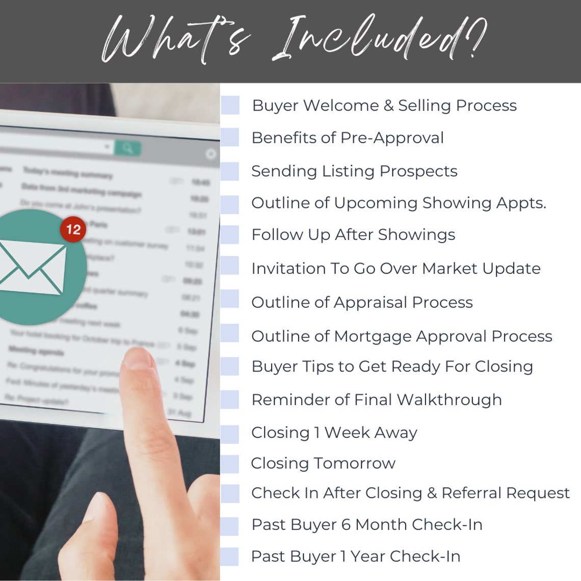 29 Email Templates for Real Estate Agents / Home Buyer & Seller Bundle ...