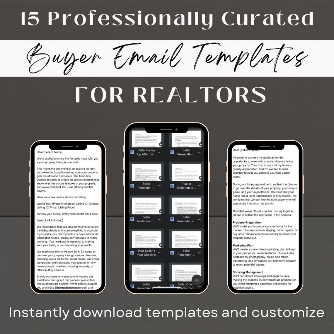 Real Estate Buyer Email Templates / 15 Realtor Emails / Follow up ...