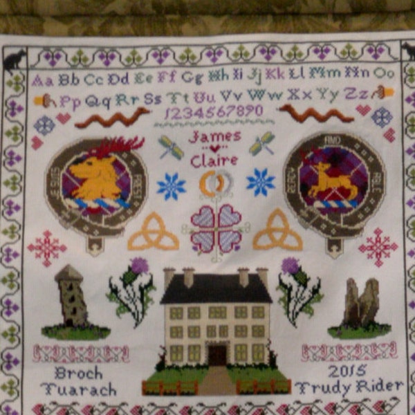 Outlander Cross Stitch - Etsy UK