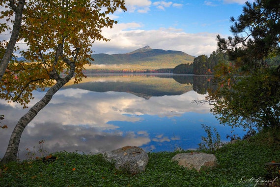 Mt. Chocorua Photo Print Chocorua Lake New Hampshire White - Etsy