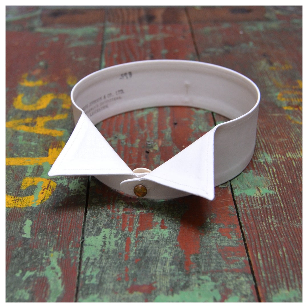 Vintage Collar, 1930's / 40's Wing Collar, Starched Formal Evening ...