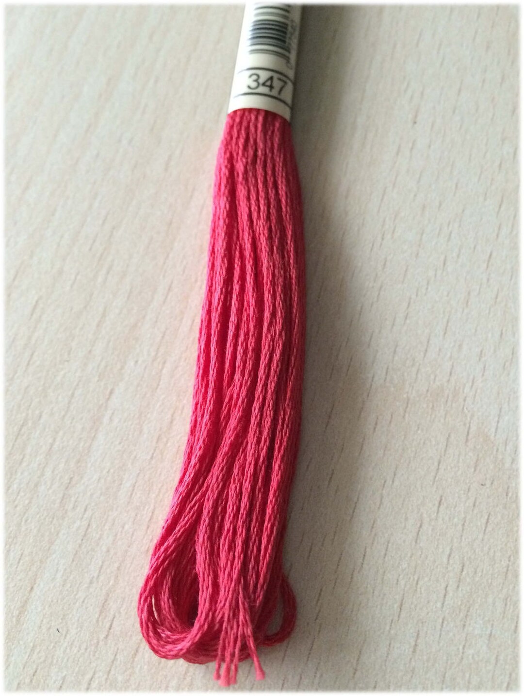 DMC Mouliné 347 Egyptian Red Six Strands - Etsy