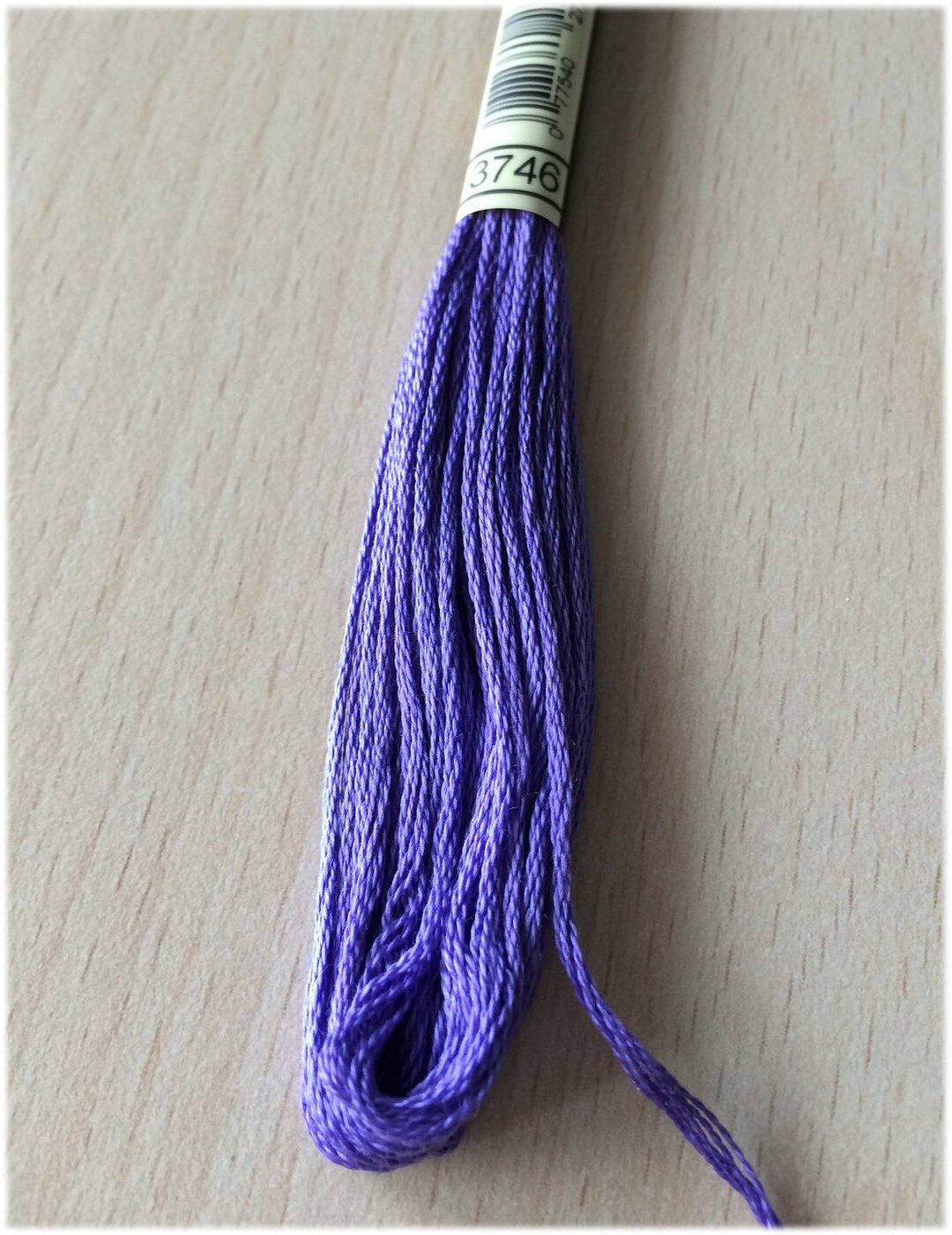DMC Mouliné 3746 Violet Iris Six Strands - Etsy