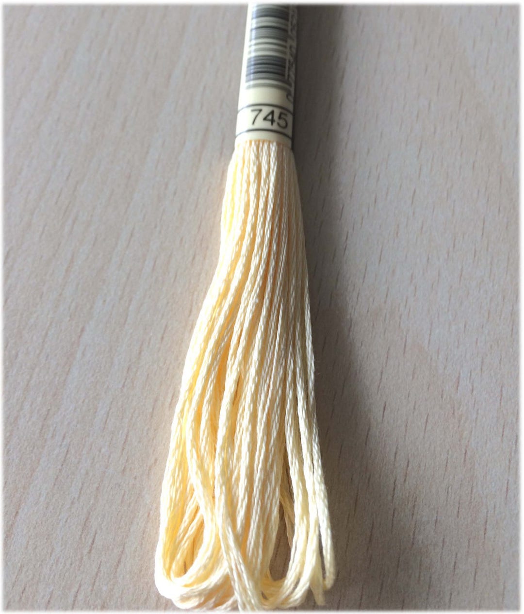 DMC Milled 745 Yellow Banana Six Strands - Etsy