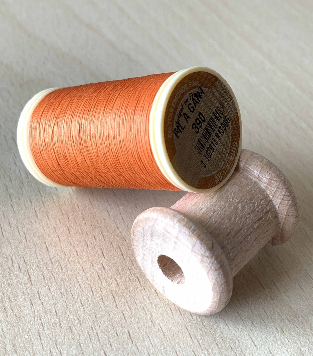 Spool of Glove Thread Color 390 Orange - Etsy