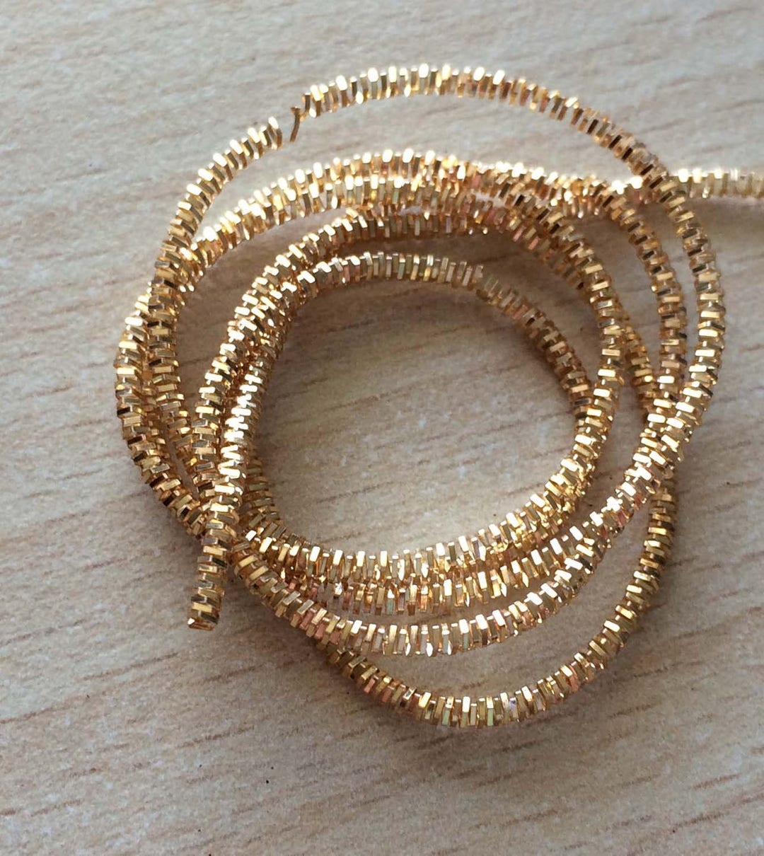 Purl Curly Gold: Spring Metal - Etsy