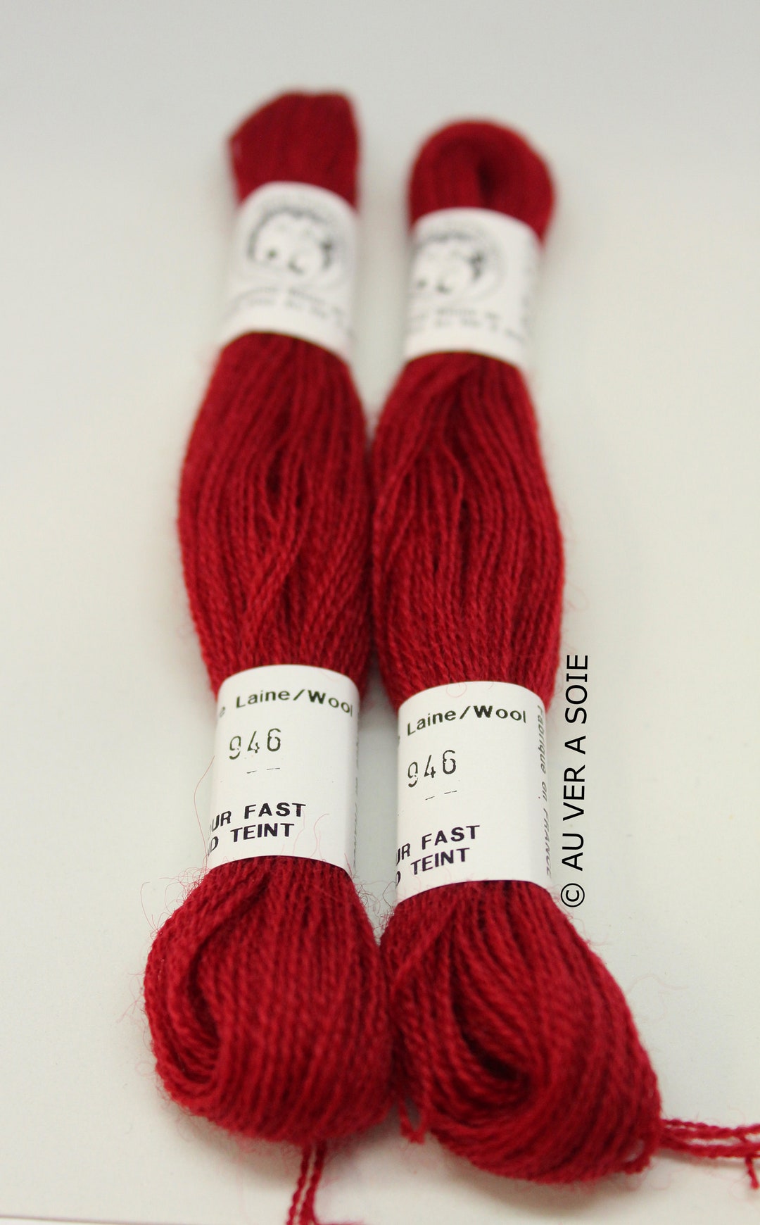Fine Aubusson Wool 946 Red Fruits - Etsy
