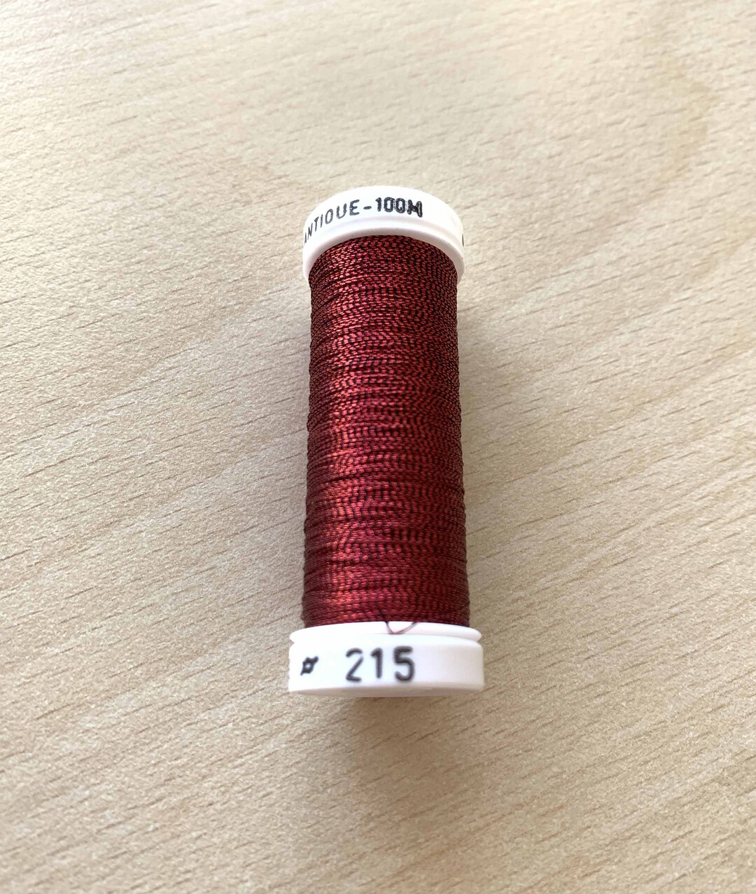 Metal Wire Coil With Classic Antique Silk Worm 215 Burgundy - Etsy