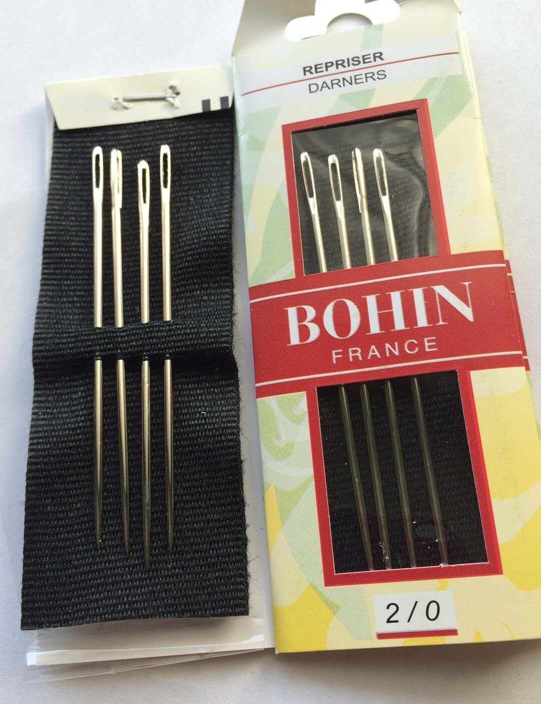 4 Large Size 2 Darning Needles From Bohin - Etsy