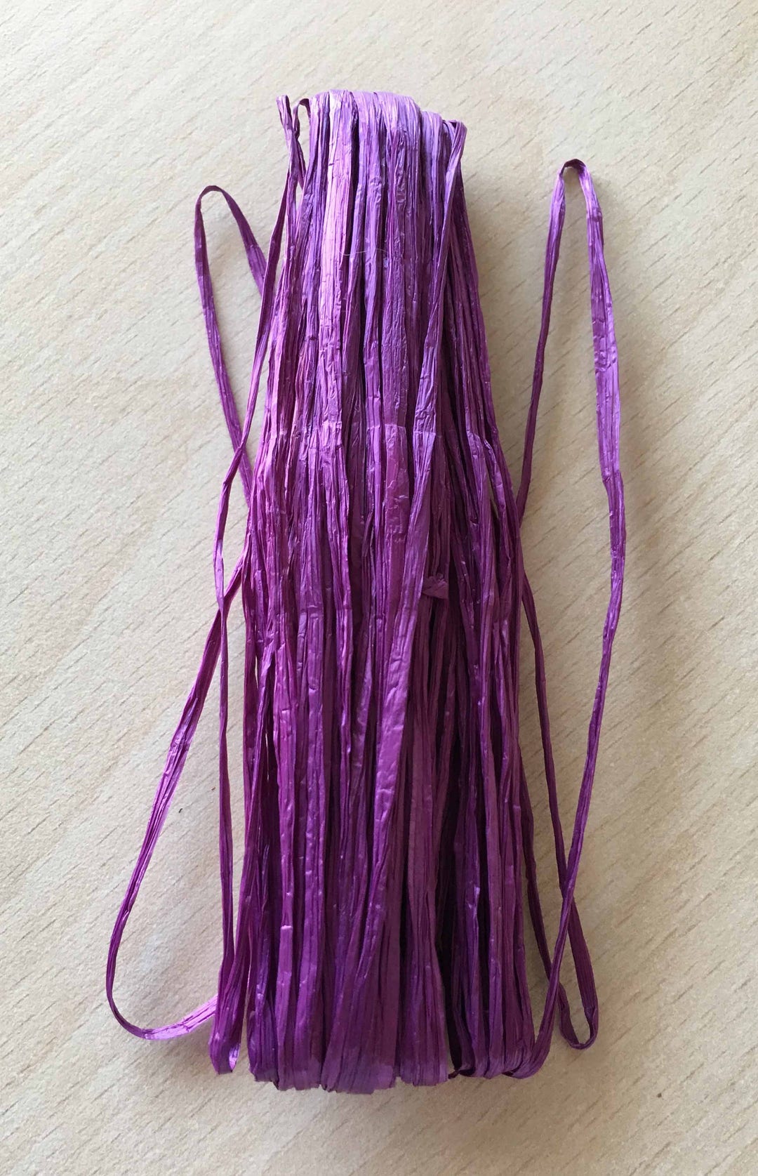 Matte Mauve Purple Raffia "special Embroidery" - Etsy