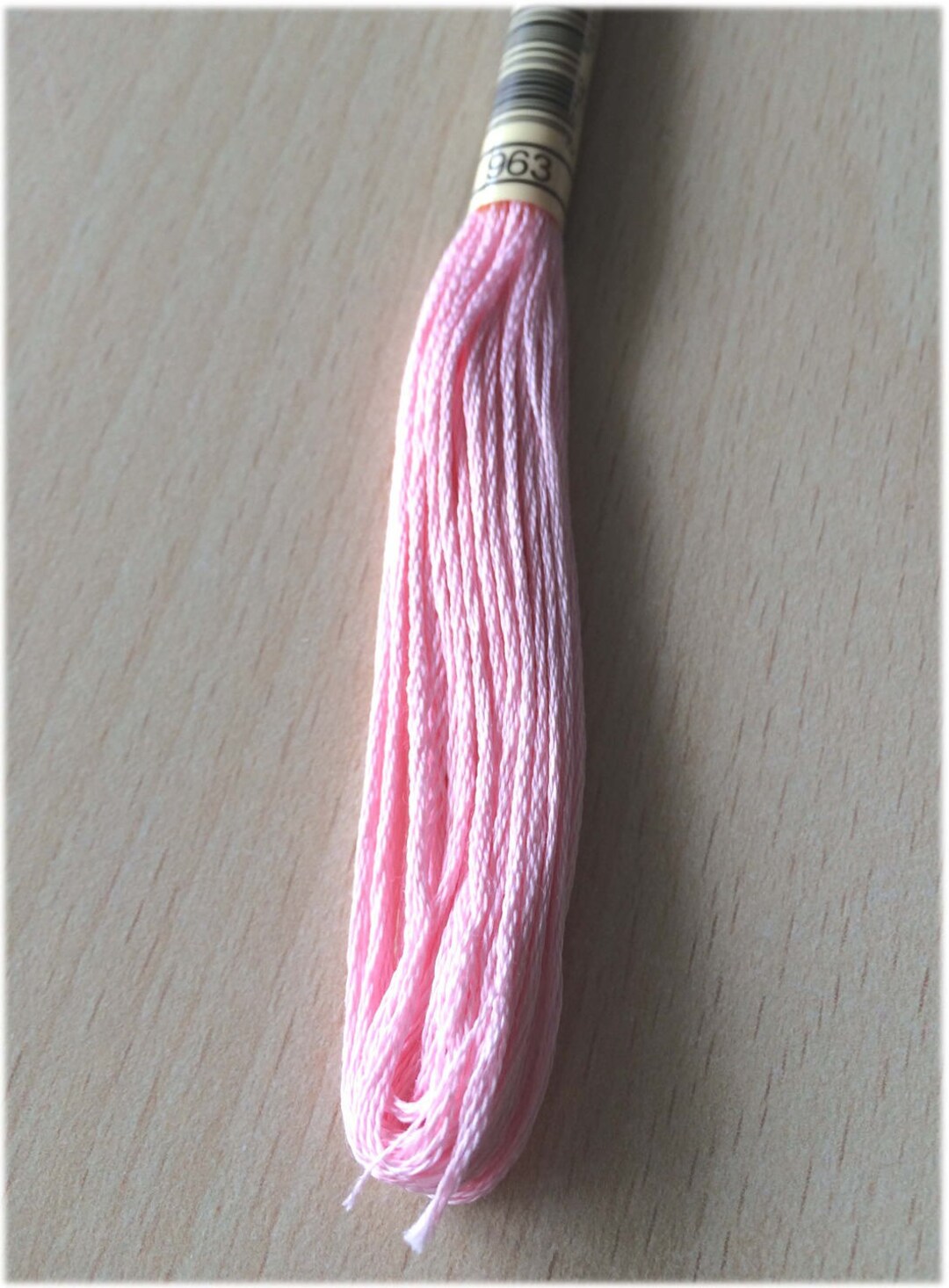 DMC Mouliné 963 Pale Powder Pink Six Strands - Etsy