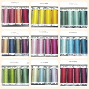Pack of Silk Thread 1003 Shade Purple - Etsy