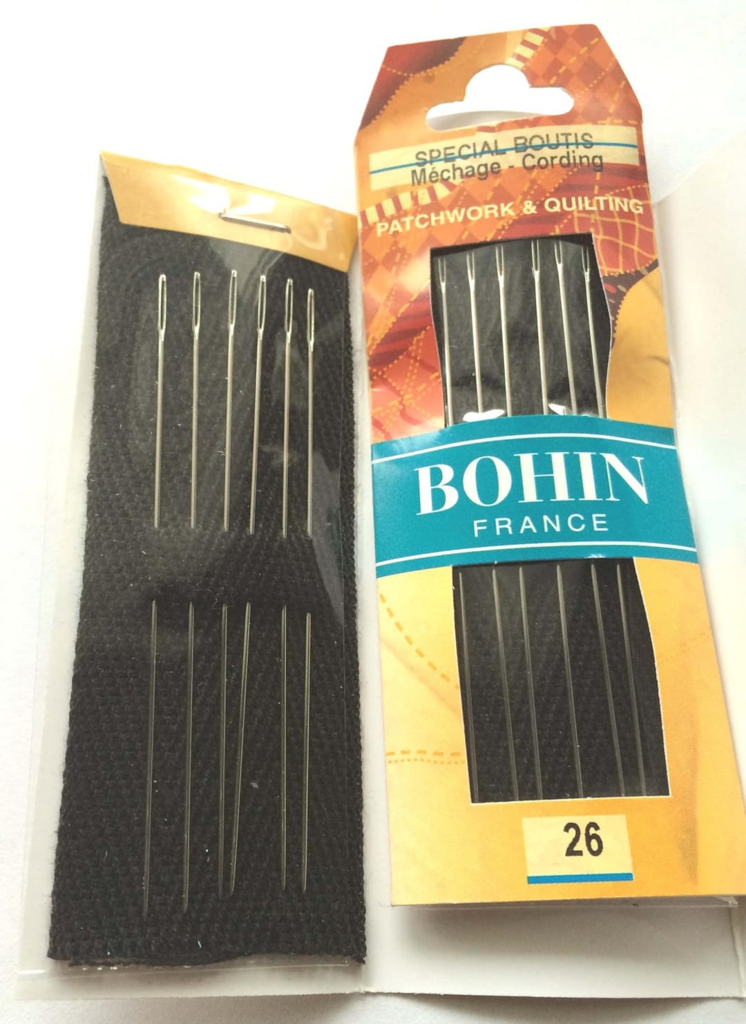 6 Large Needles, Special Boutis, Bohin Wicking - Etsy