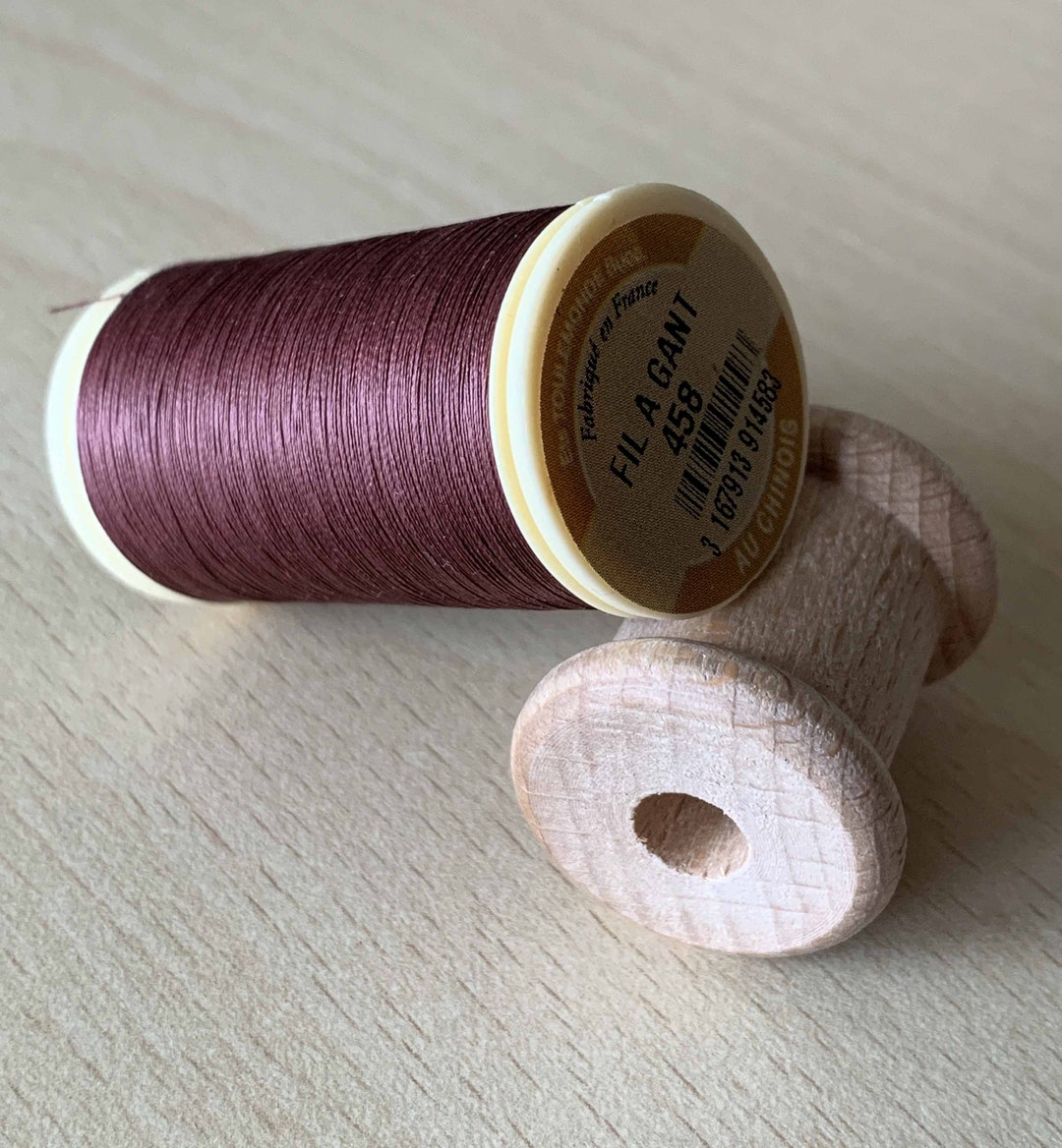 Reel of Glove Thread Color 535 Garnet - Etsy