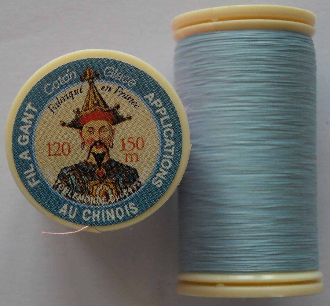 Spool of Glove Thread Color 742 Sky Blue - Etsy